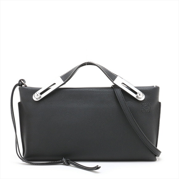 Loewe | Bags | Loewe Missy Small Leather 2way Shoulder Bag Black | Poshmark